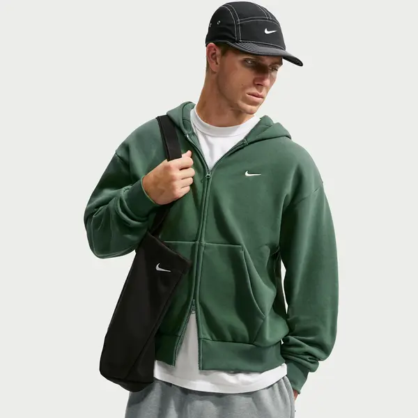Nike Solo Fleece Full-zip Hoodie - Green