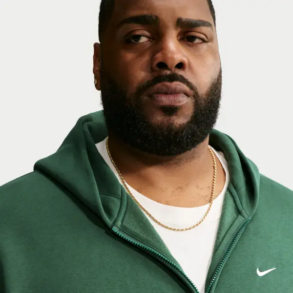 Nike Solo Fleece Full-zip Hoodie - Green