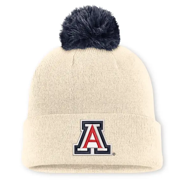 Nike Arizona Campus Prep Script Cuffed Pom Beanie