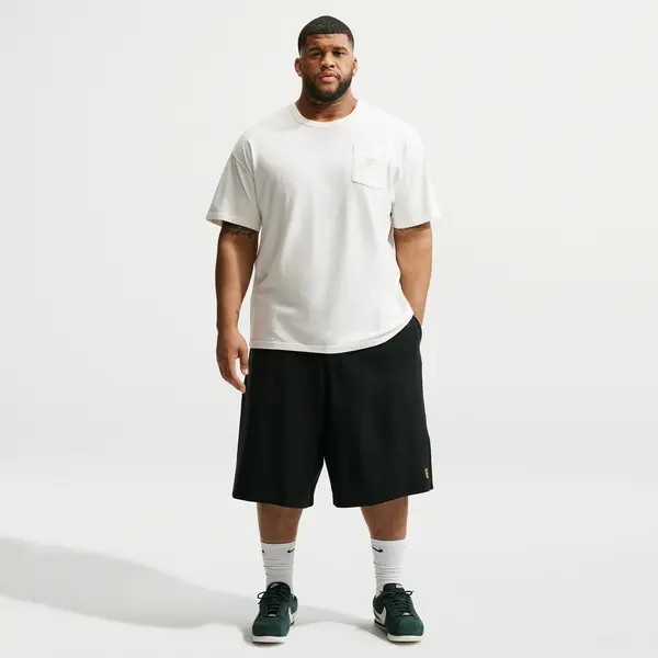 Nike Club Rules French Terry Shorts - Black