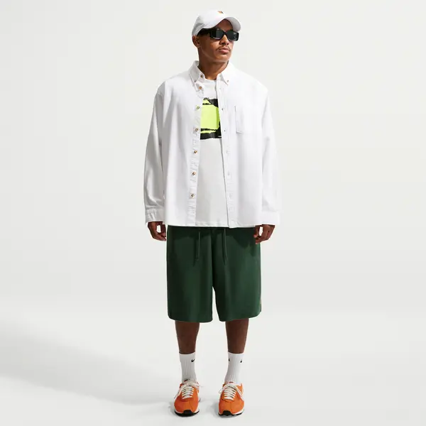 Nike French Terry Club Rules Shorts - Green