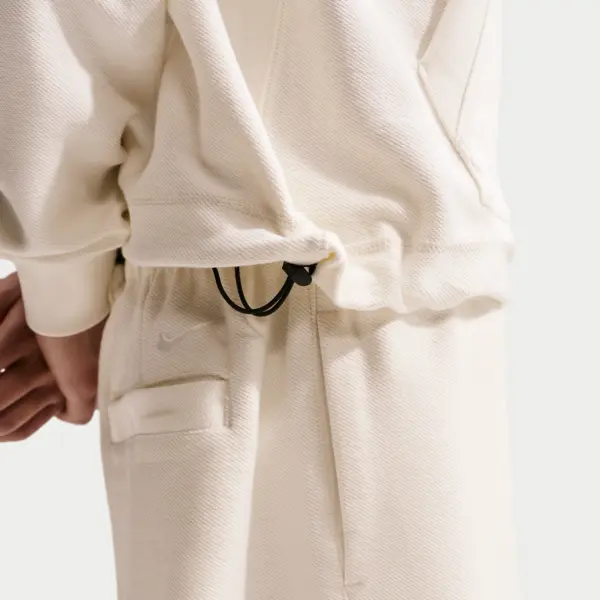Nike Club Rules French Terry Crew-neck Sweatshirt - White
