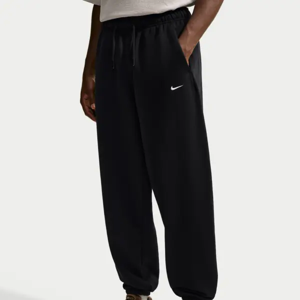 Nike Solo Fleece Cuffed Pants - Black