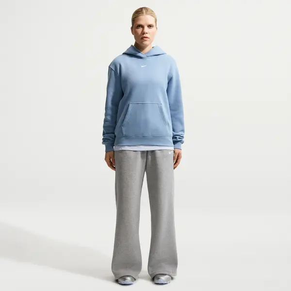Nike Studio Fleece Medium Weight Mid-rise Wide-leg Pants