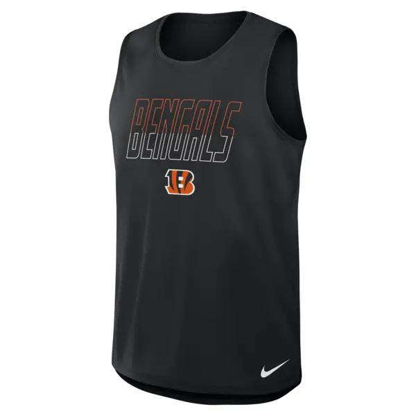 Nike Cincinnati Bengals Dri-fit Nfl Tank Top
