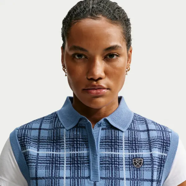Nike Fairway Plaid Golf Sweater Vest
