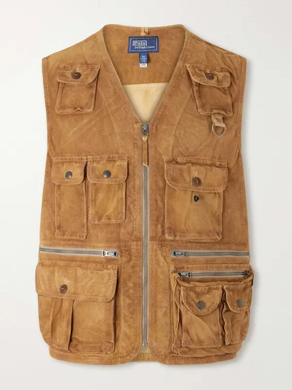 Polo Ralph Lauren Suede Utility Vest