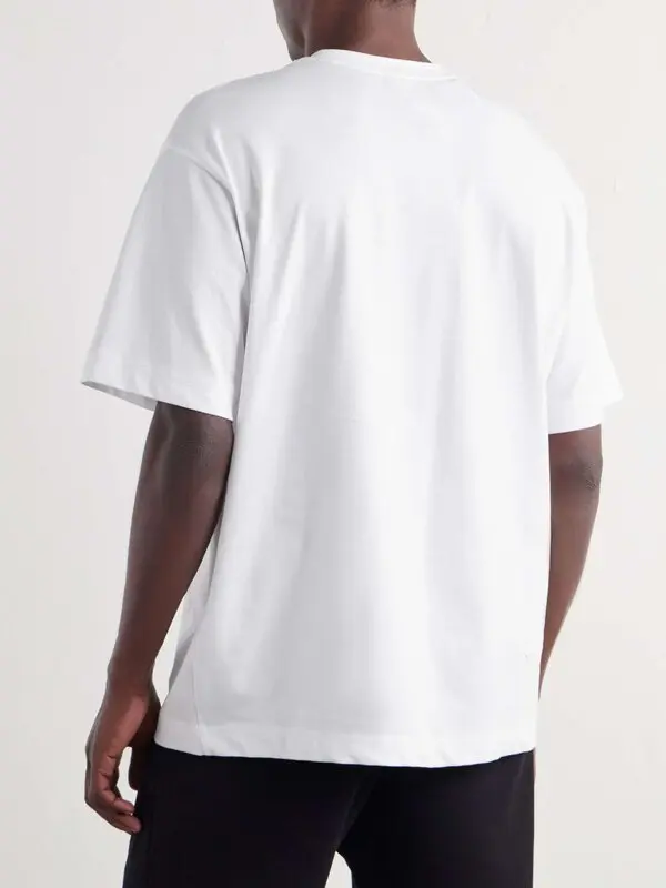 On Logo-embroidered Organic Cotton T-shirt