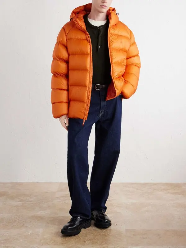 Polo Ralph Lauren Hawthorne Logo-embroidered Quilted Recycled-shell Hooded Down Jacket