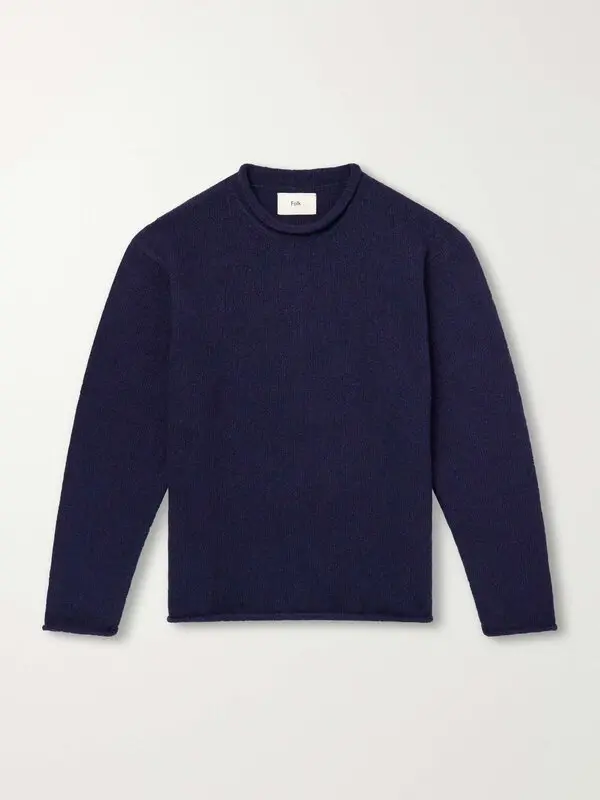 Folk Slouch Wool-blend Sweater