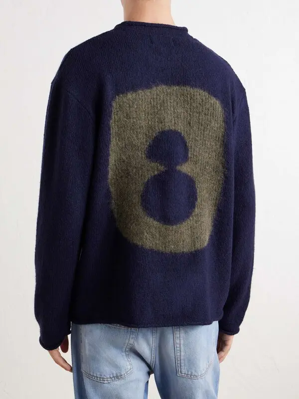 Folk Slouch Wool-blend Sweater