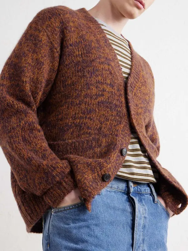 Dries Van Noten Mounia Alpaca-blend Cardigan