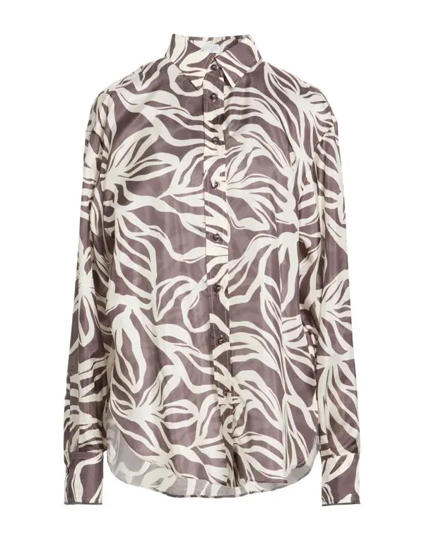 Brunello Cucinelli Silk Print Shirt