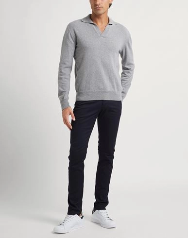 Emporio Armani Pants Size Cotton, Elastane - Blue