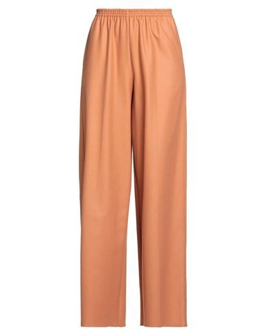 FORTE_FORTE Wide Leg Wool Blend Flannel Pants