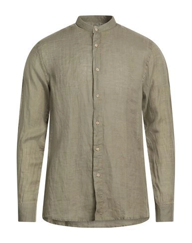 LIU •JO MAN Shirt Size Linen - Green