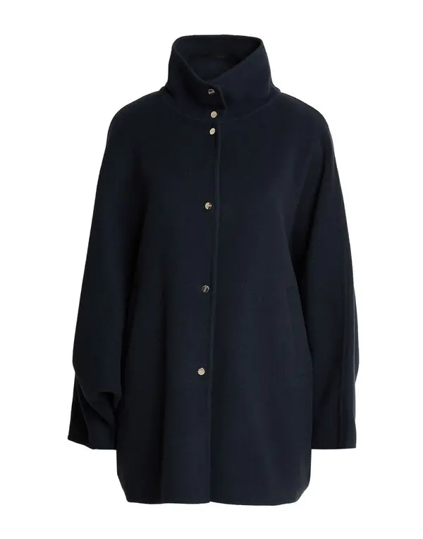 Herno Coat Midnight Size Virgin Wool, Polyamide