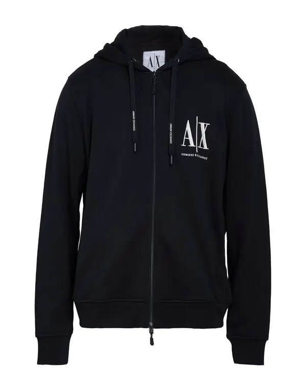 Armani Exchange Sweatshirt Size Cotton - Navy
