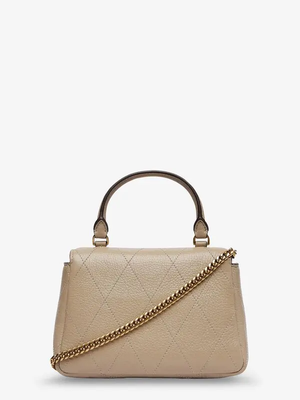 Tory Burch Charlie Quilted Top Handle Chain Wallet Crossbodybag
