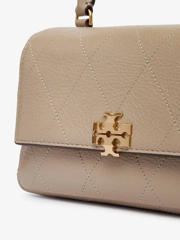 Tory Burch Charlie Quilted Top Handle Chain Wallet Crossbodybag
