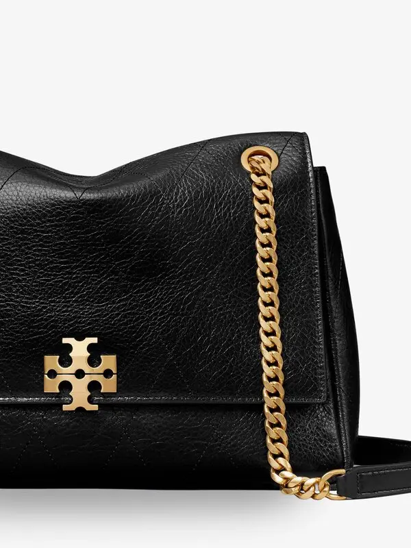 Tory Burch Charlie Leather Shoulder Bag