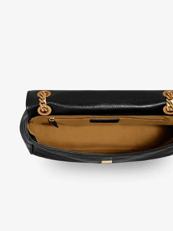 Tory Burch Charlie Leather Shoulder Bag