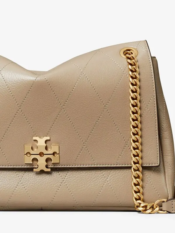 Tory Burch Charlie Leather Shoulder Bag