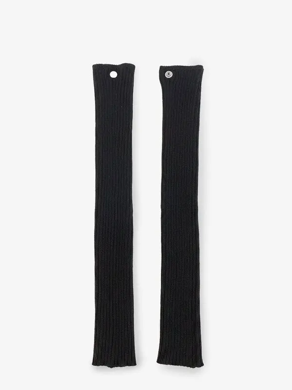 Rick Owens Wool Gloves - Black
