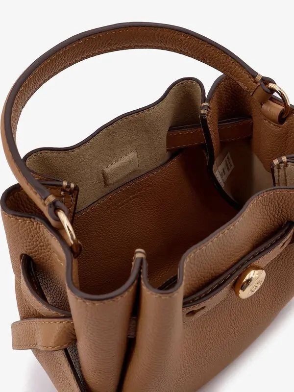 Tory Burch Romy Mini Leather Crossbody Bag