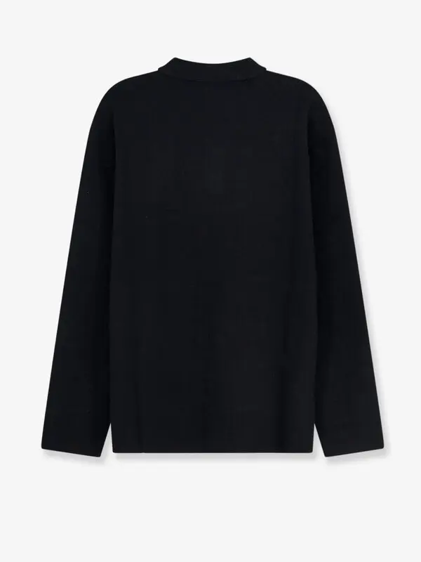 HEVO Viscose Blend Polo Shirt - Black