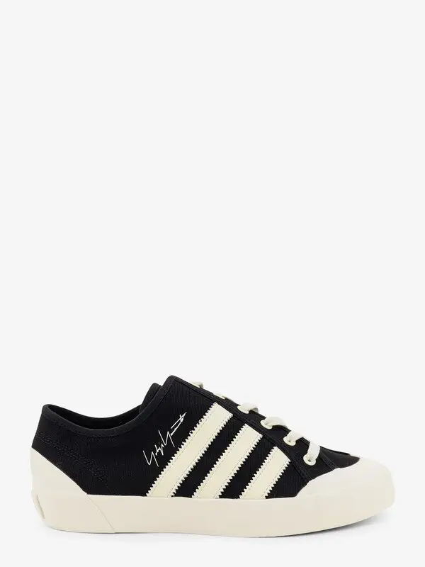 ADIDAS Y-3 Canvas Sneakers With Iconic Side Stripes