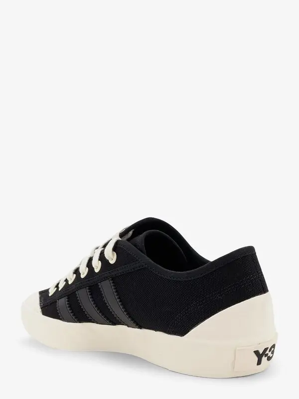 ADIDAS Y-3 Canvas Sneakers With Iconic Side Stripes