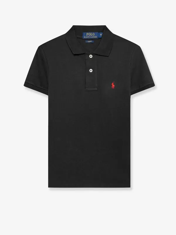 Polo Ralph Lauren Cotton Polo Shirt - Black