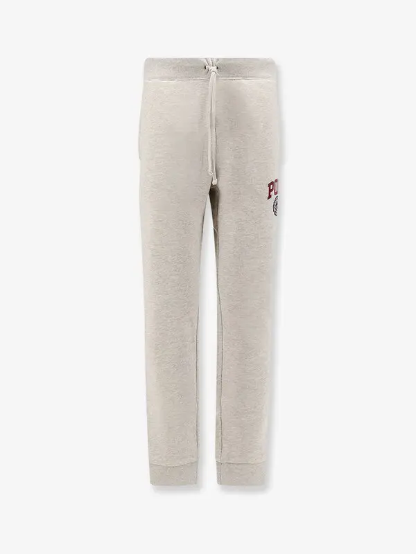 Polo Ralph Lauren Cotton Blend Jogging Trousers With Side Logo Print