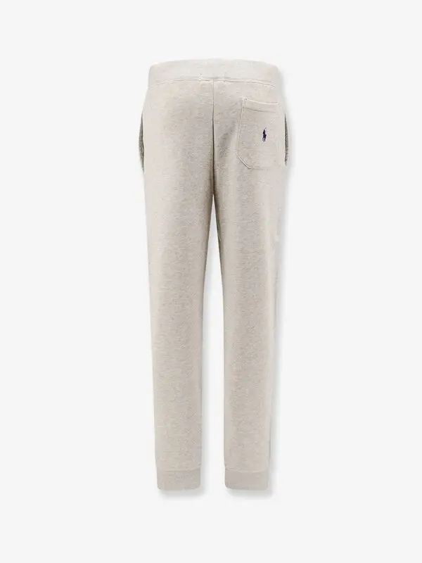 Polo Ralph Lauren Cotton Blend Jogging Trousers With Side Logo Print