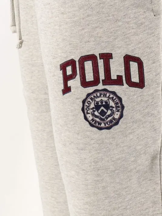Polo Ralph Lauren Cotton Blend Jogging Trousers With Side Logo Print