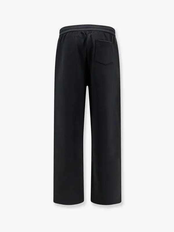 Polo Ralph Lauren Cotton Blend Trousers With Embroidered Logo