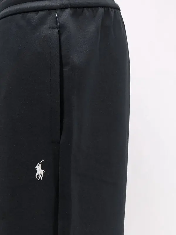 Polo Ralph Lauren Cotton Blend Trousers With Embroidered Logo