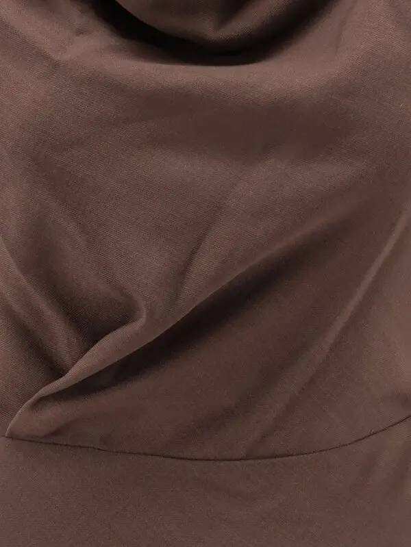 Brunello Cucinelli Flared Virgin Wool Dress