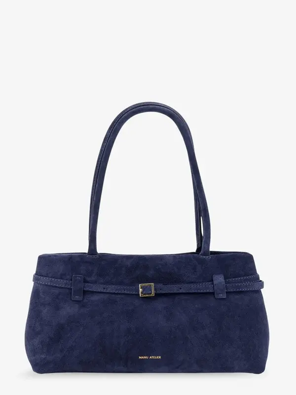 Manu Atelier Le Cambon East West Shoulder Bag - Blue