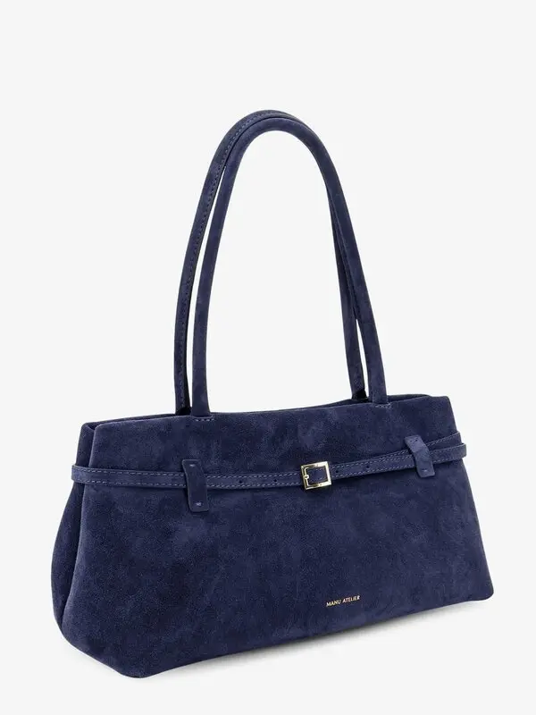 Manu Atelier Le Cambon East West Shoulder Bag - Blue