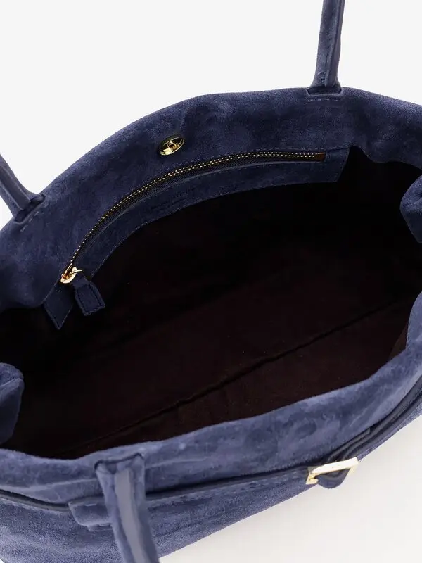 Manu Atelier Le Cambon East West Shoulder Bag - Blue