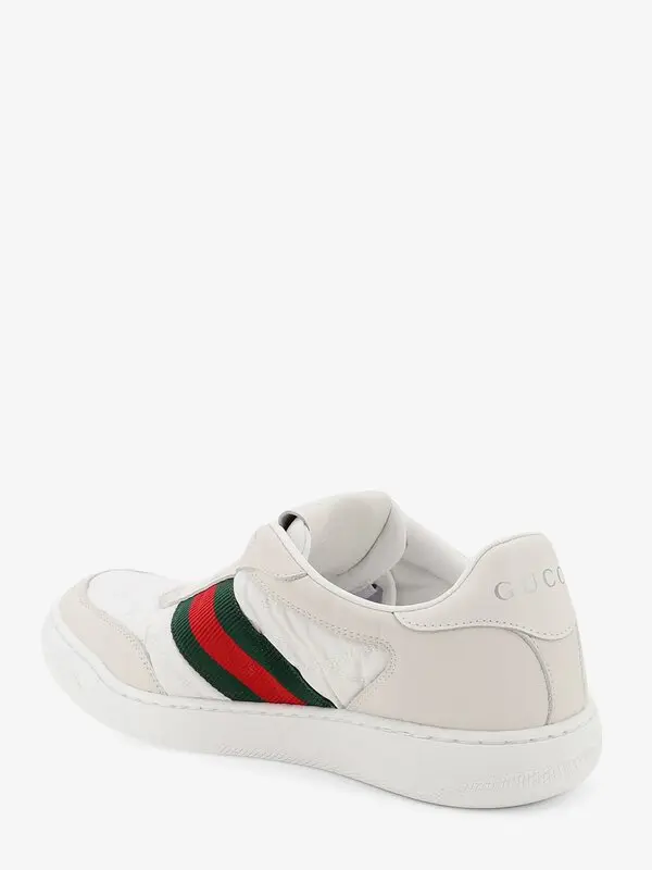 Gucci Screener Sneakers In Nylon With Side Web Detail