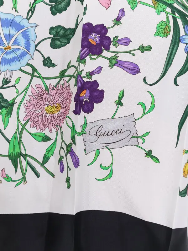 Gucci Primavera Dress With Flora Print
