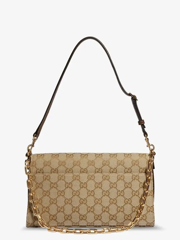 Gucci Ristretto Gg Fabric Shoulder Bag