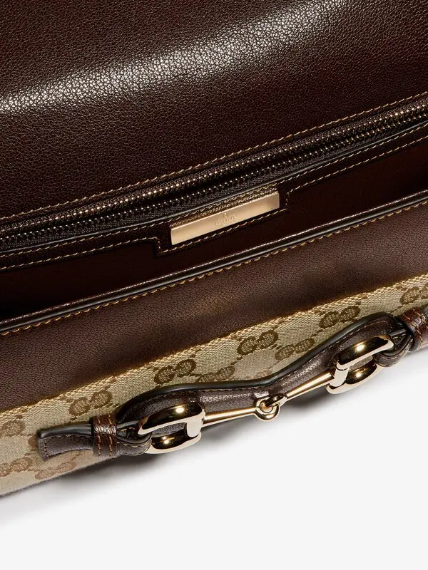 Gucci Ristretto Gg Fabric Shoulder Bag