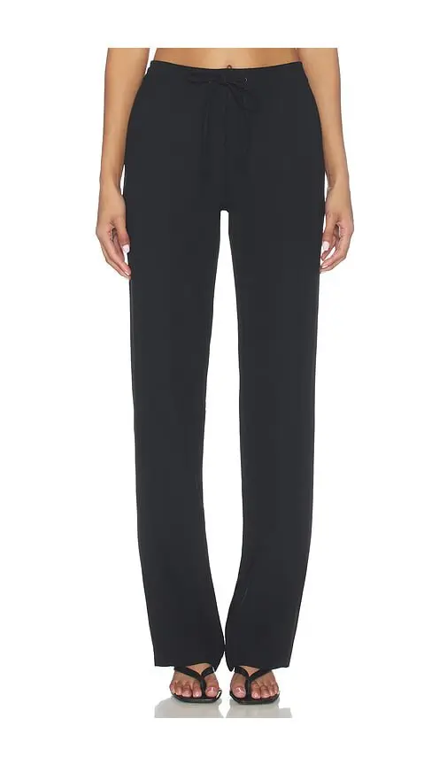 EAVES Brynn Polished Crepe Pant