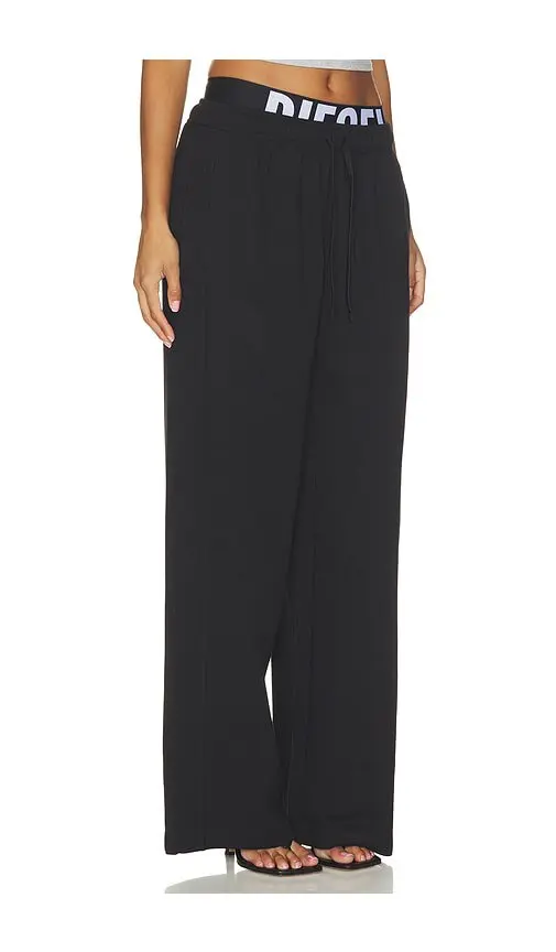 DIESEL® Wide Leg Jersey Pants