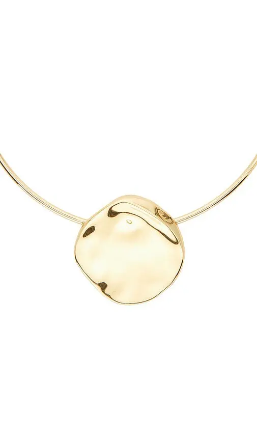 LOVERS AND FRIENDS Bria Necklace In Metallic