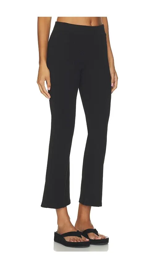 BOBI Seamed Cropped Flare Pants